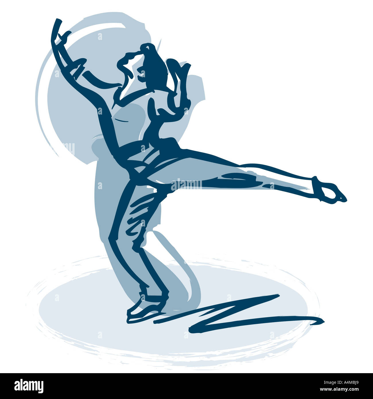 Movements dancers Cut Out Stock Images & Pictures - Alamy