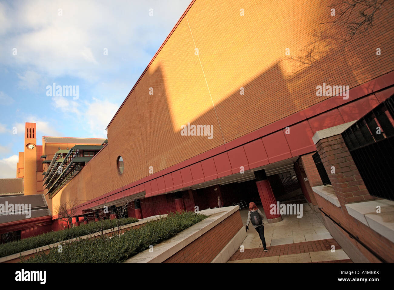 The British Library. Euston Road, London, UK Stock Photo - Alamy