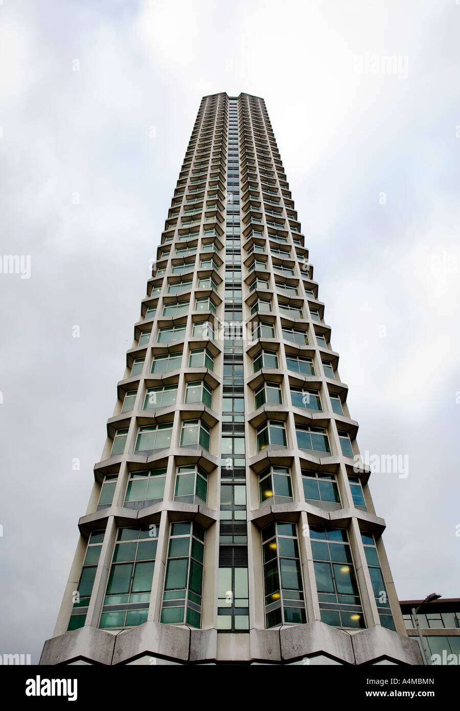 Centre Point seen side on. New Oxford Street, London, England, UK Stock ...