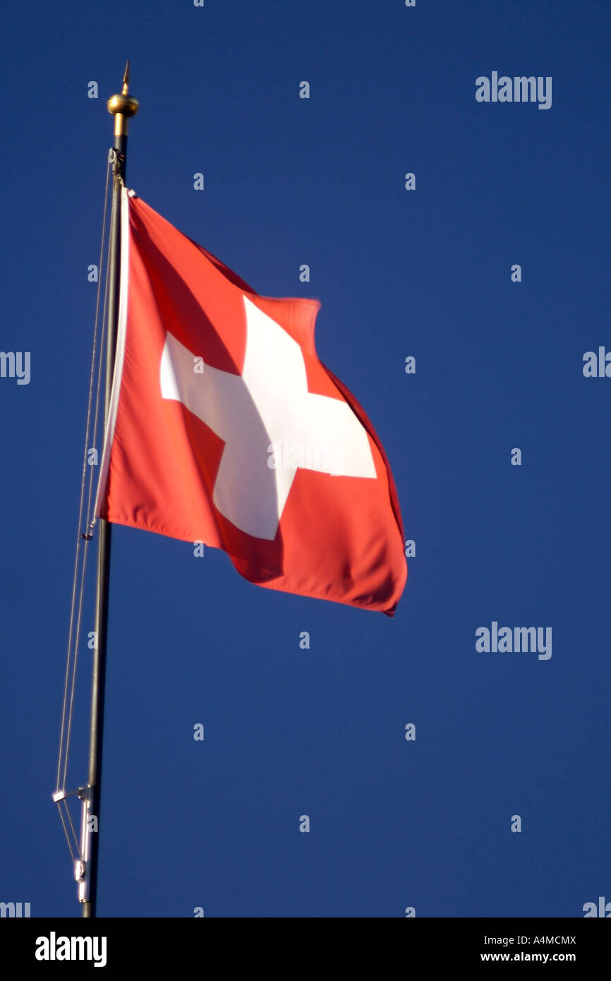 Swiss flag hi-res stock photography and images - Alamy
