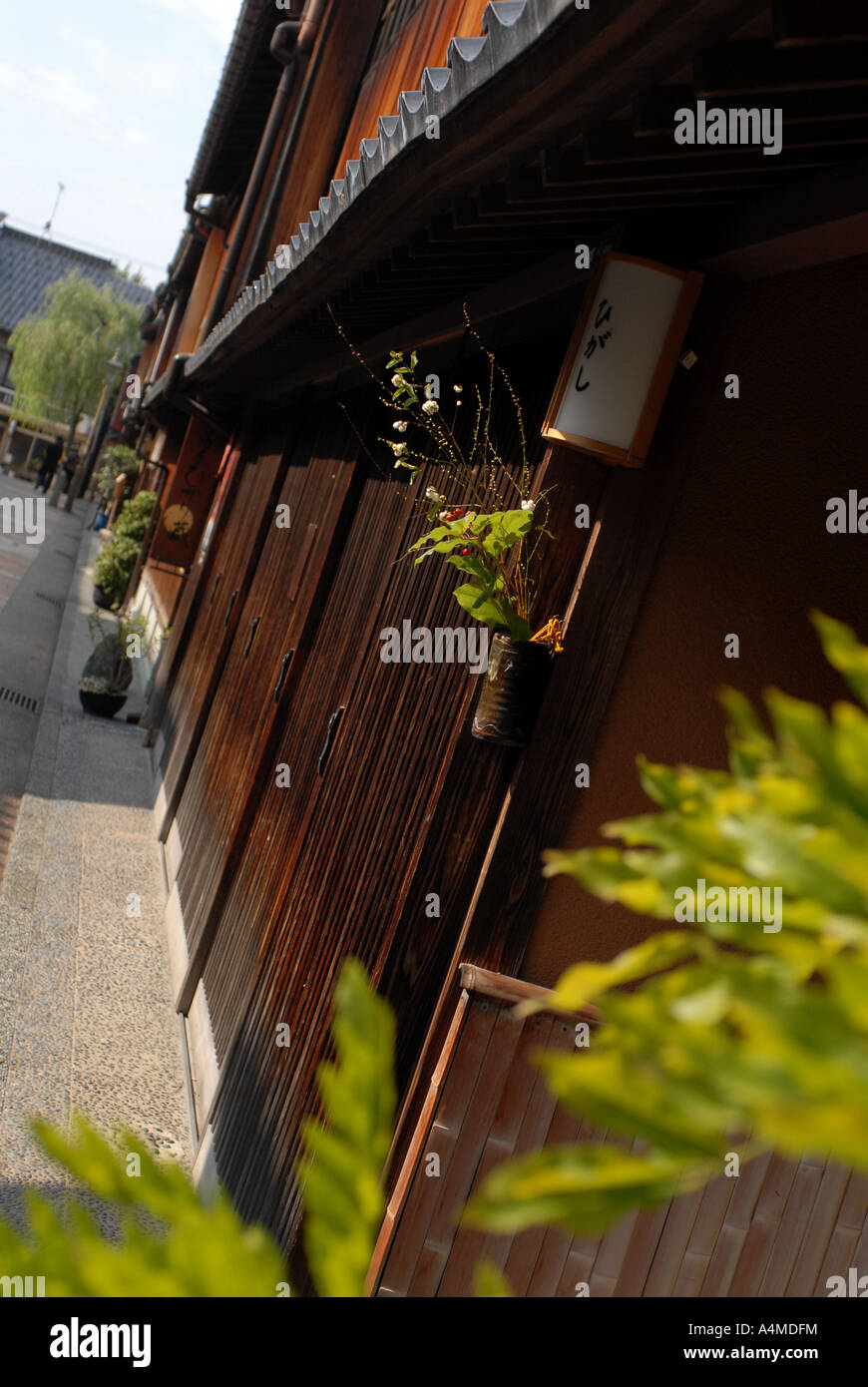 Higashi Chaya, the traditional geisha district of Kanazawa Japan Stock ...