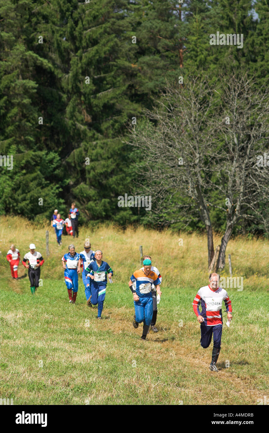 Orienteering. O-ringen, Sweden Stock Photo - Alamy