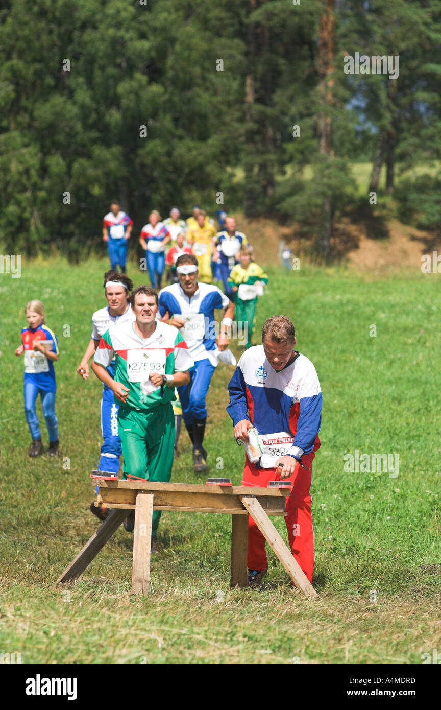 Orienteering. O-ringen, Sweden Stock Photo - Alamy