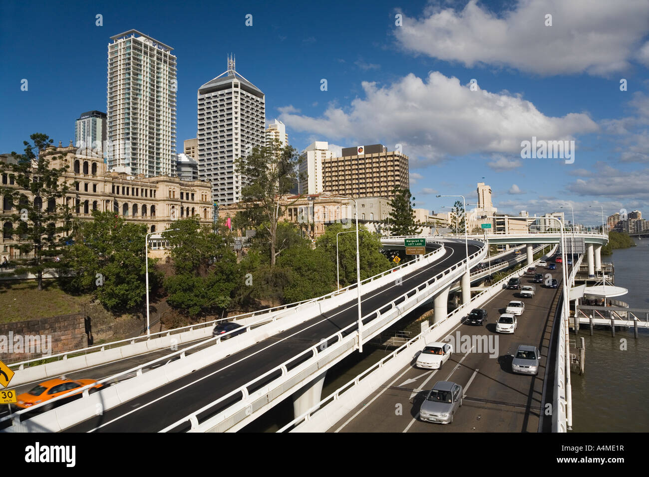 Riverside Expressway - Brisbane, Queensland AUSTRALIA Stock Photo - Alamy