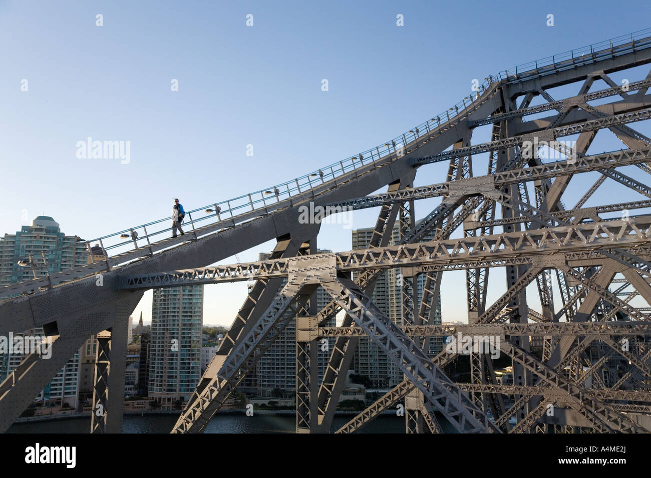 Story bridge climb hi-res stock photography and images - Alamy
