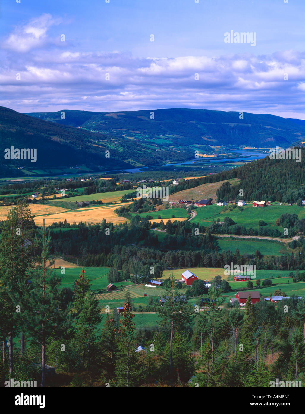 Ringebu valley hi-res stock photography and images - Alamy