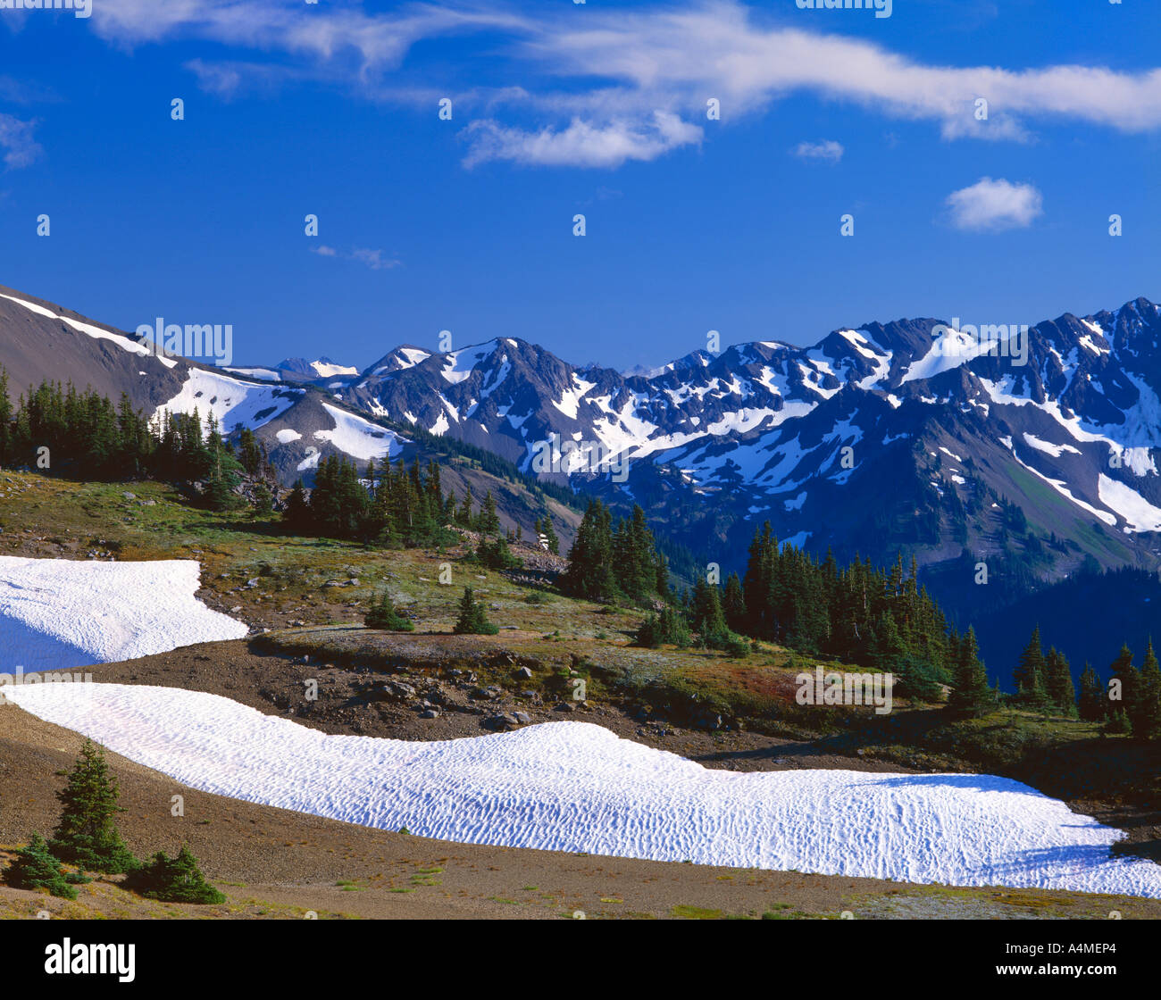 View olympic mountain range hi-res stock photography and images - Alamy