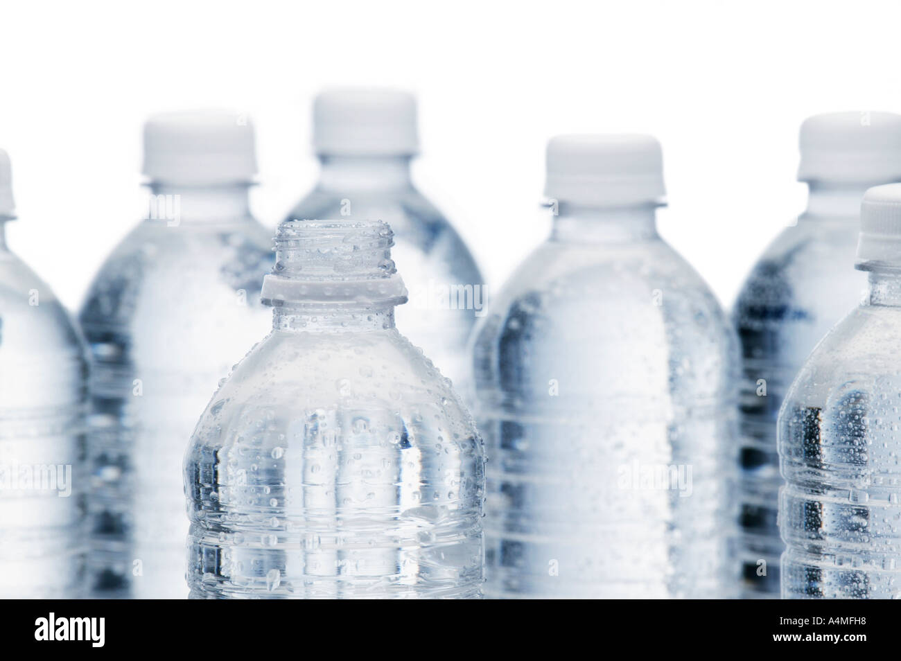 Open water bottle Stock Photo - Alamy