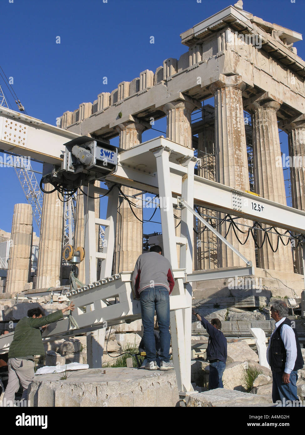 Parthenon rekonstruktion hi-res stock photography and images - Alamy