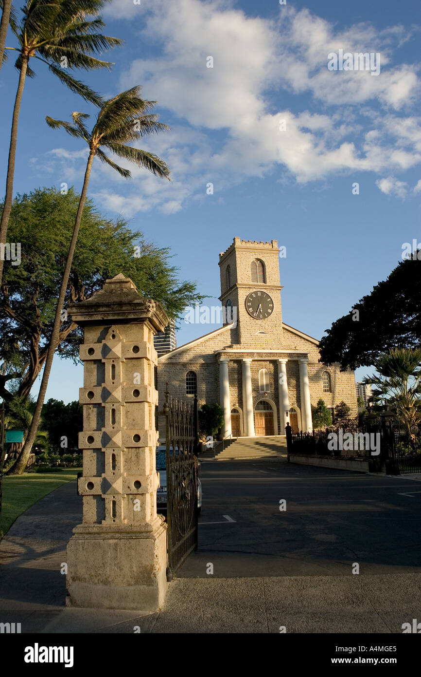 Kawaihao Church Honolulu Hawaii Stock Photo - Alamy