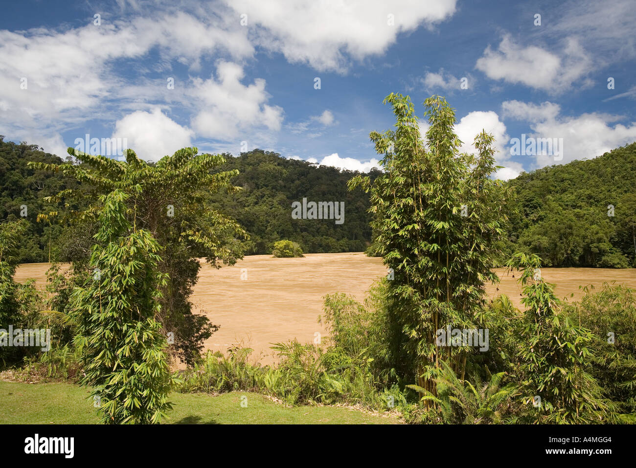 Malaysia Borneo Sarawak Rejang River Pelagus Rapids Stock Photo - Alamy