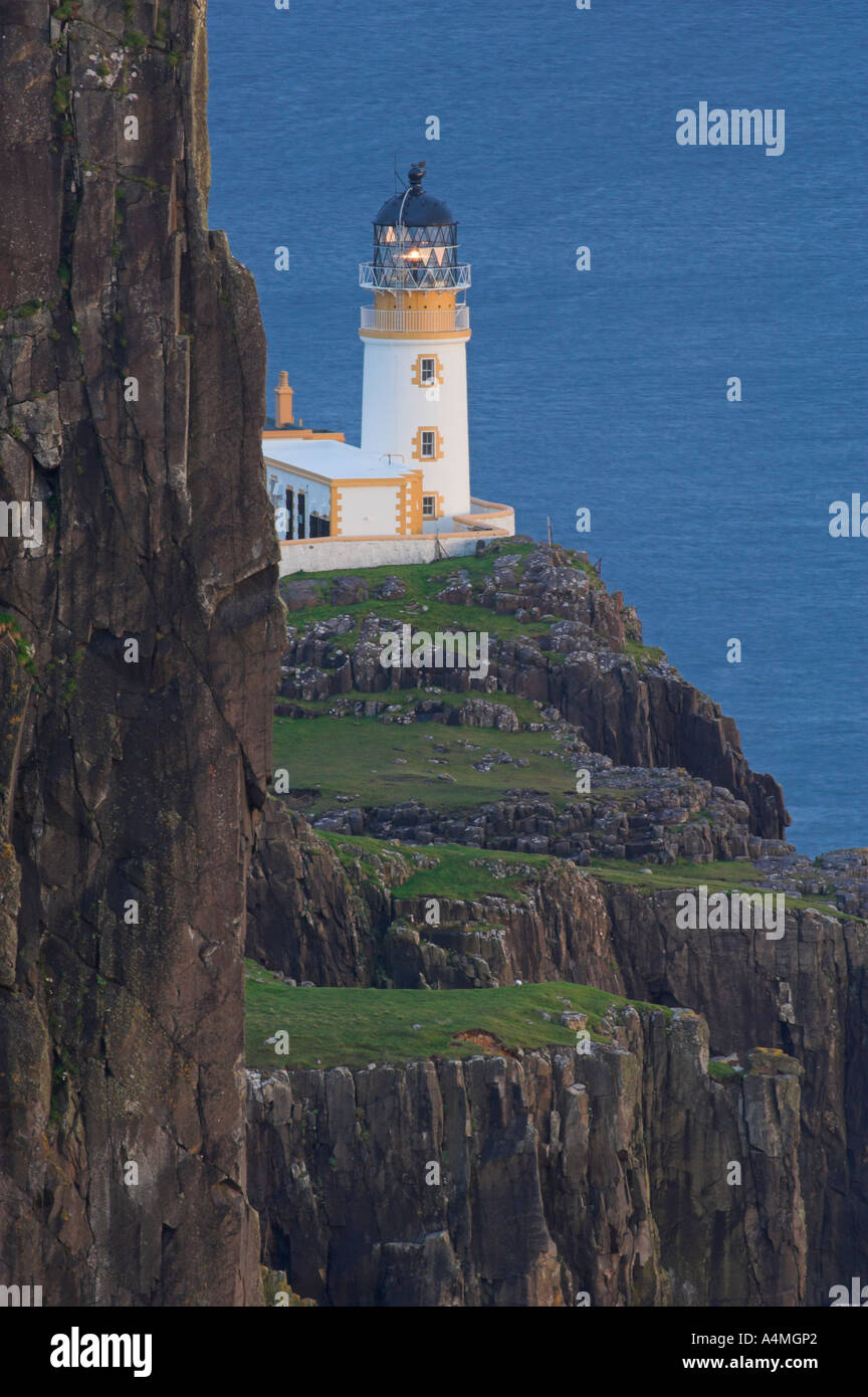 Neist Point Lighthouse. Isle of Skye, Scotland, UK Stock Photo - Alamy