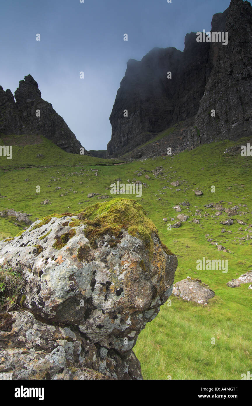 Rock formations . Isle of Skye, Scotland Stock Photo - Alamy