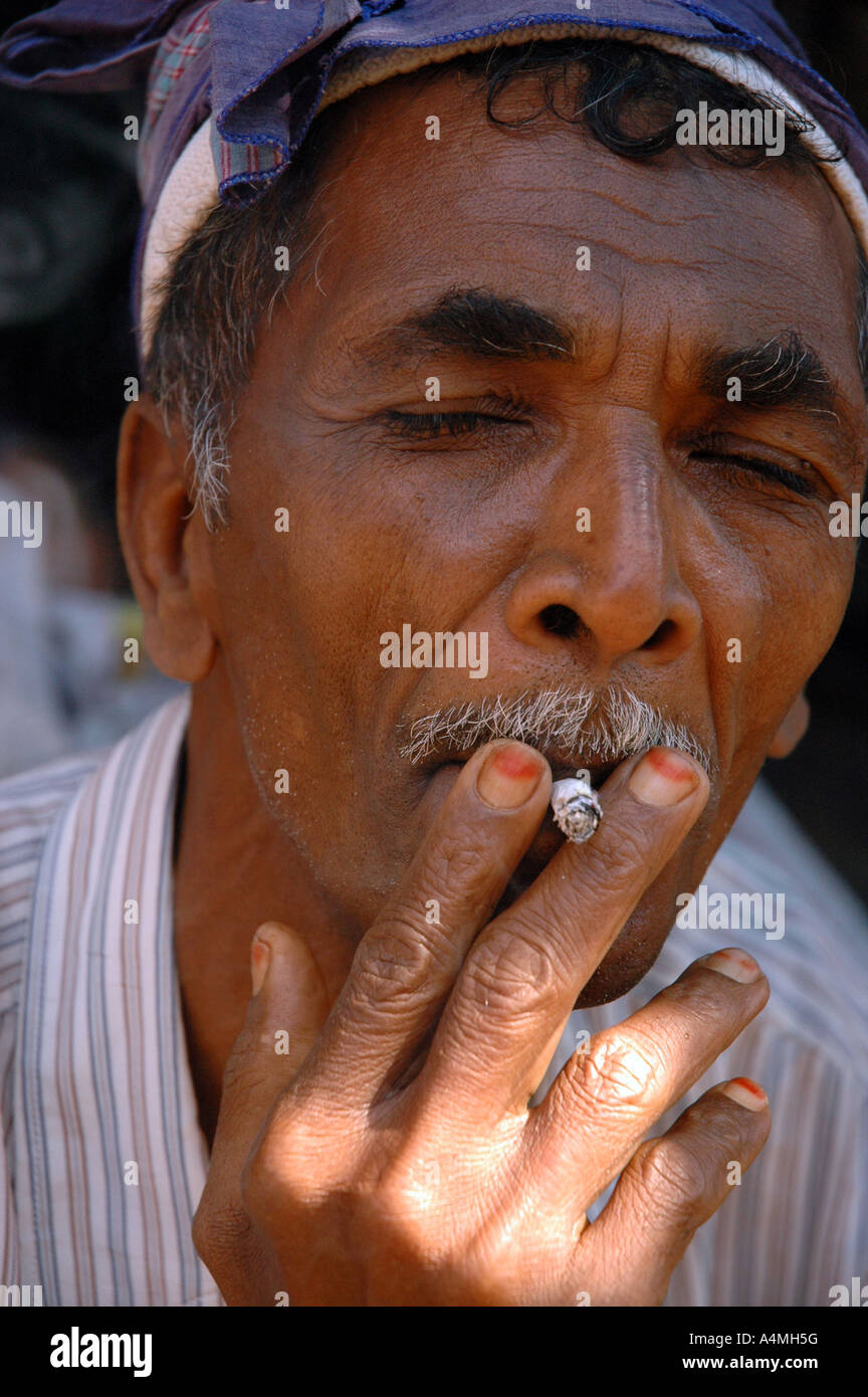 Market trader in Kerala India Stock Photo - Alamy