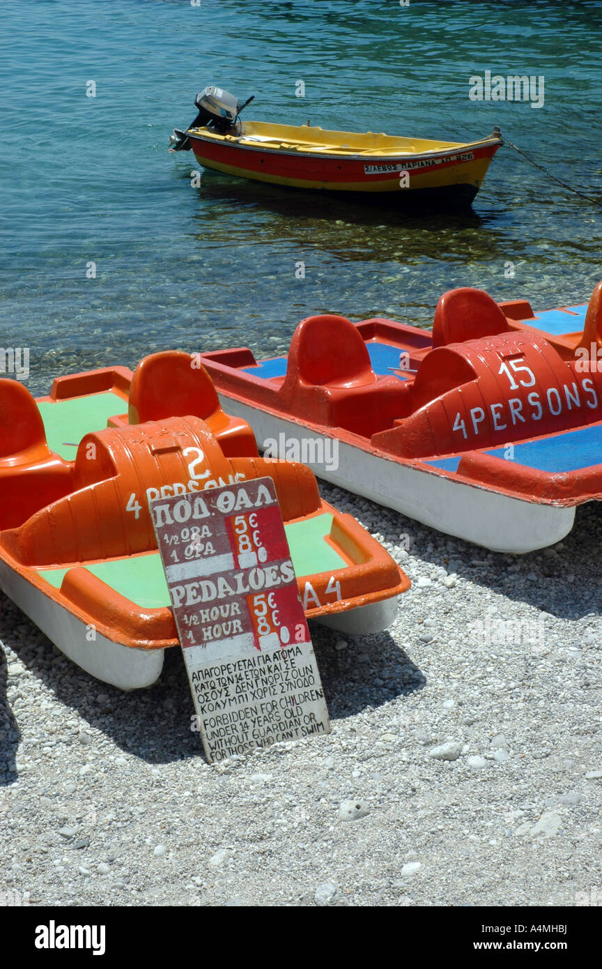 Greek pedalos hi-res stock photography and images - Alamy