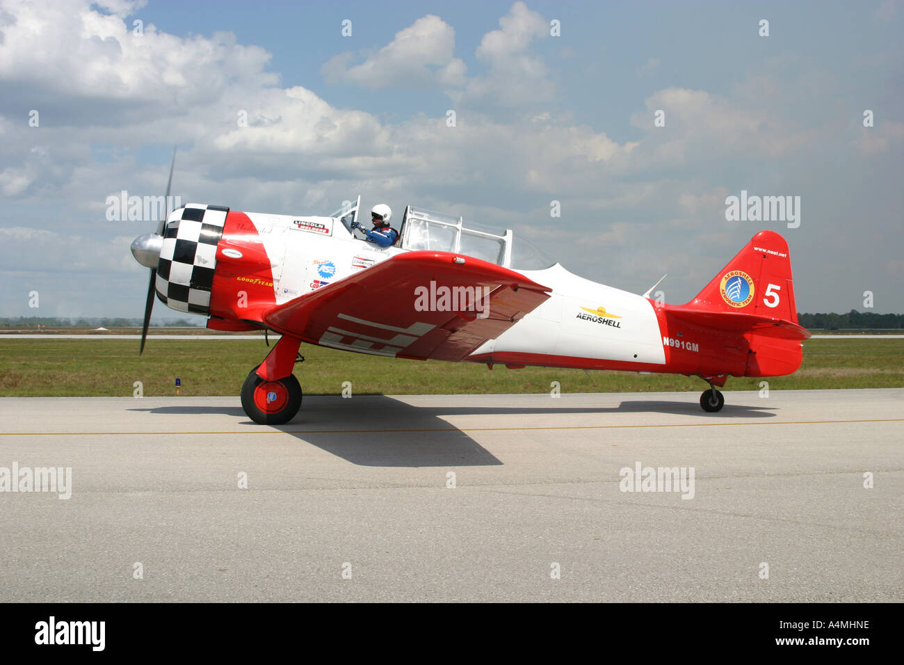 North American AT6 Texan Stock Photo - Alamy