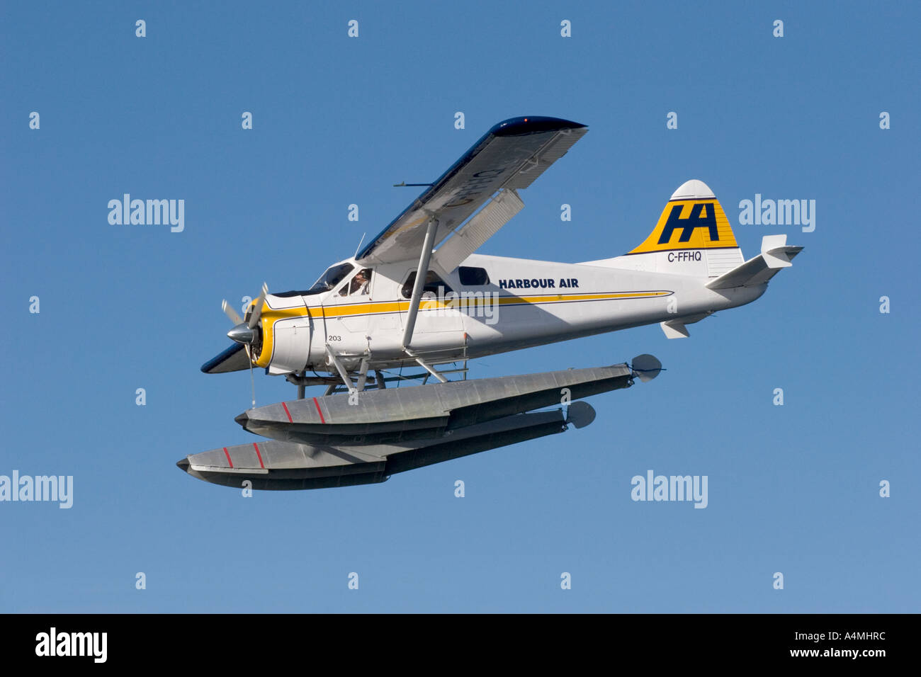 De Havilland DHC2 Beaver float plane Stock Photo - Alamy