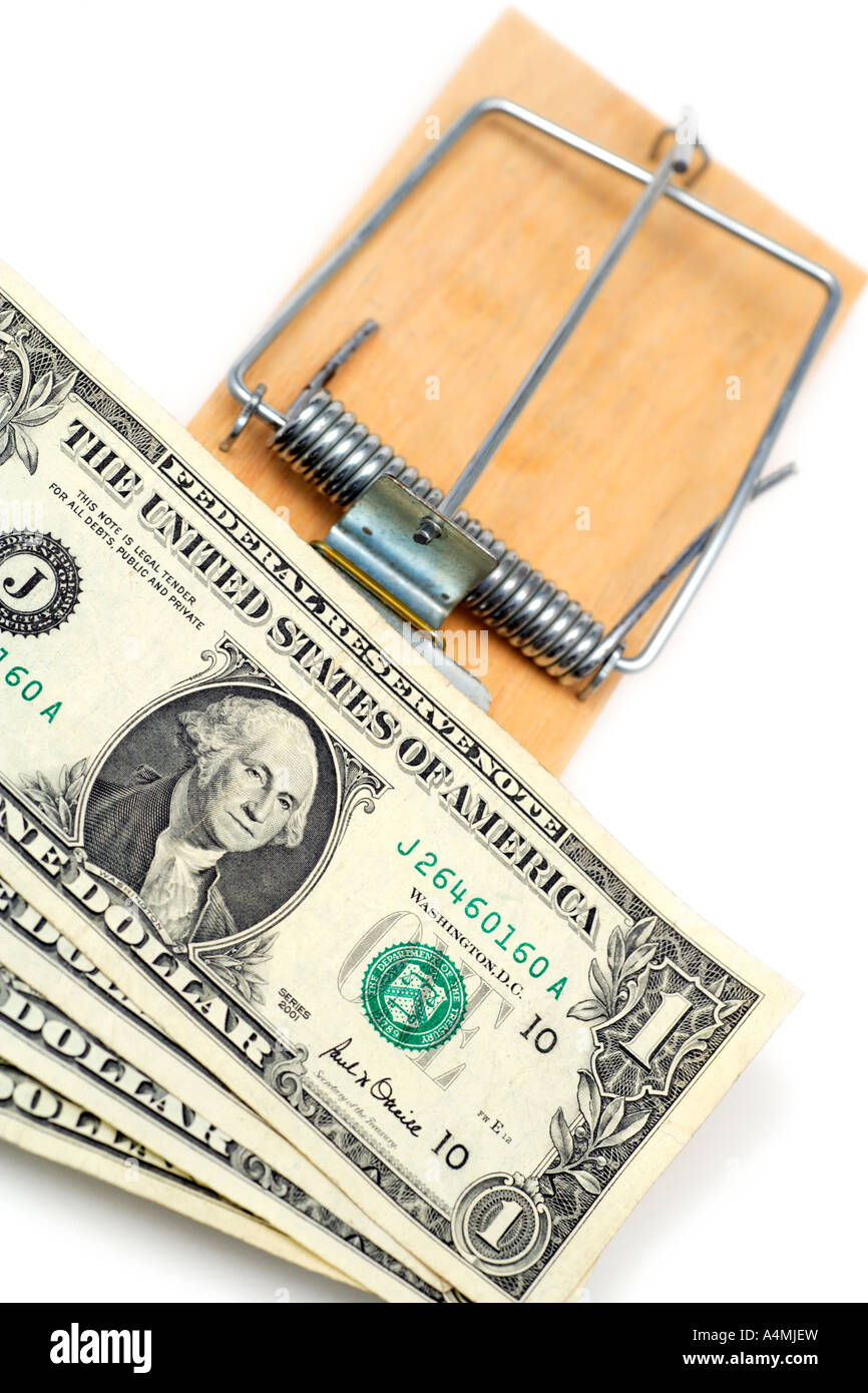 Money trap hi-res stock photography and images - Alamy