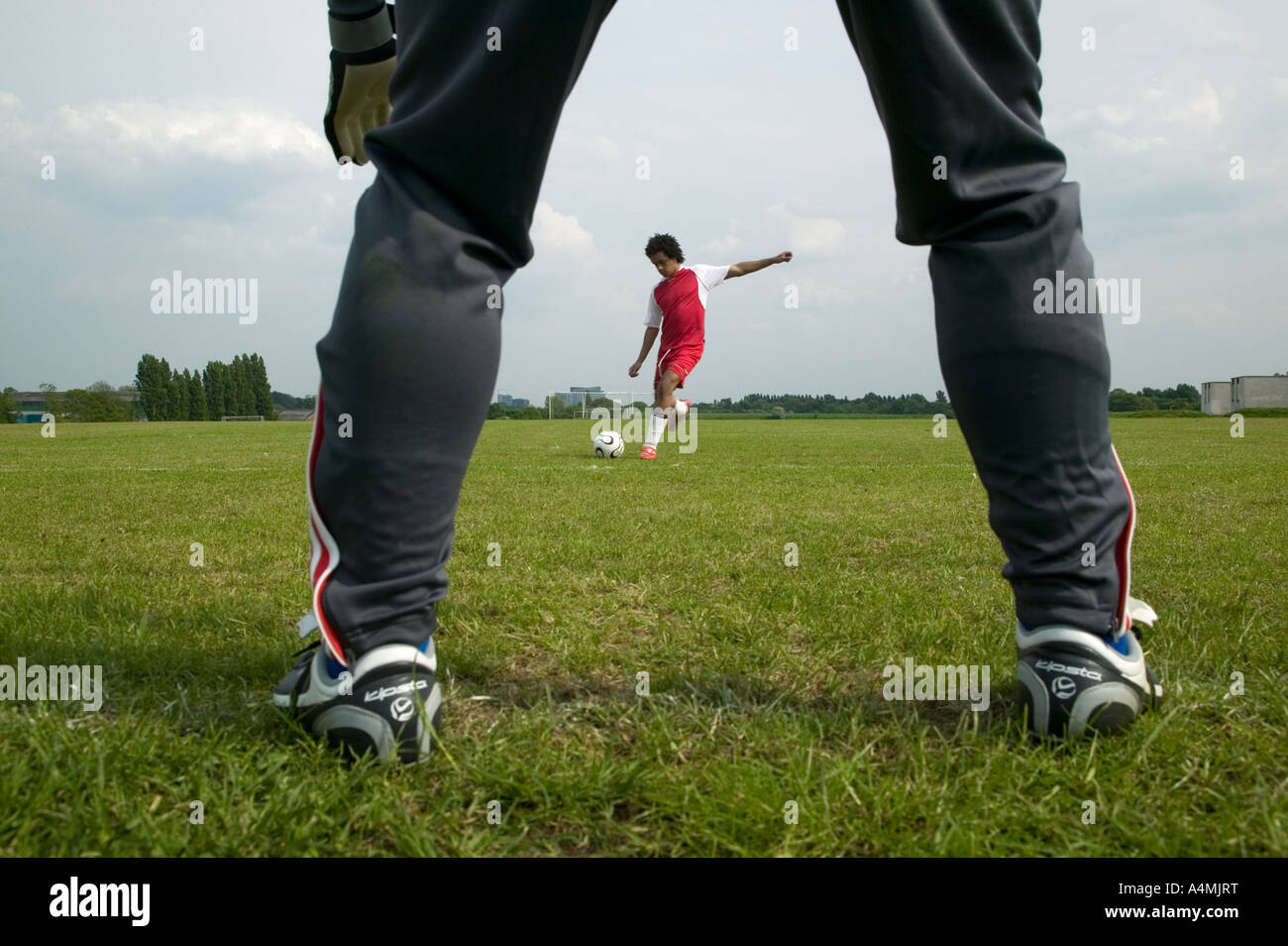 Soccer Penalty Shot Stock Photo - Alamy