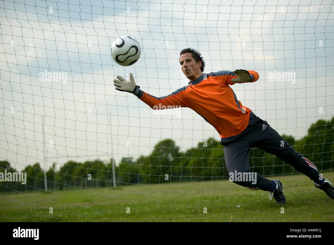 Goal keeper save hi-res stock photography and images - Alamy