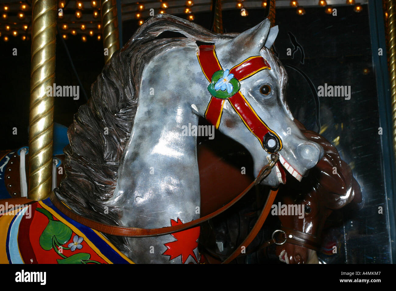 Merry go round Stock Photo - Alamy