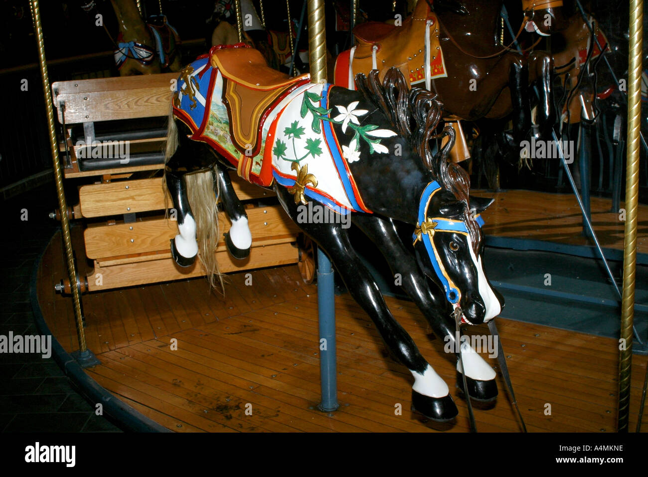 Merry go round Stock Photo - Alamy
