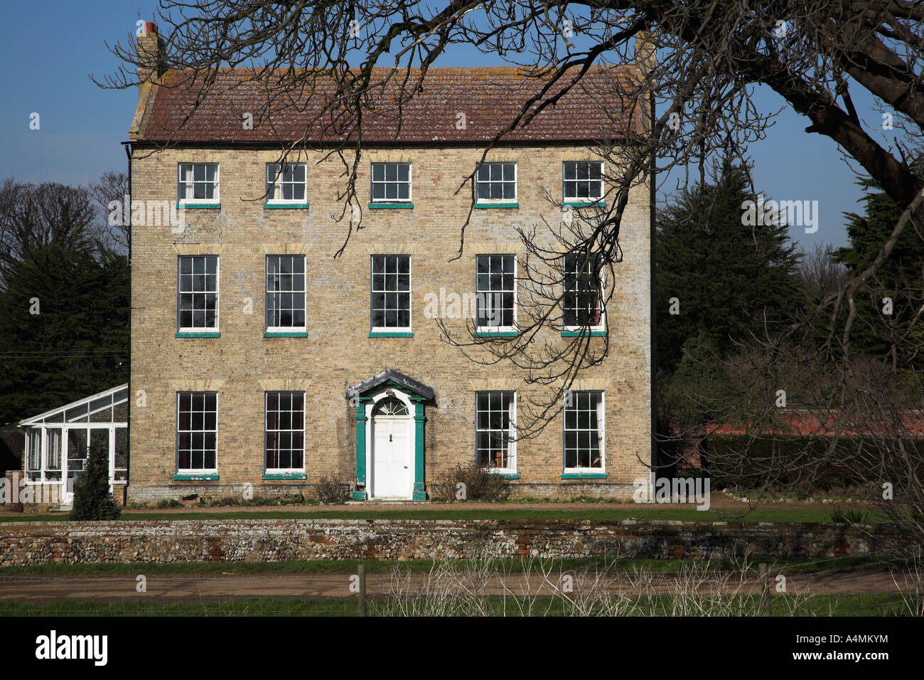 Georgian farmhouse hi-res stock photography and images - Alamy