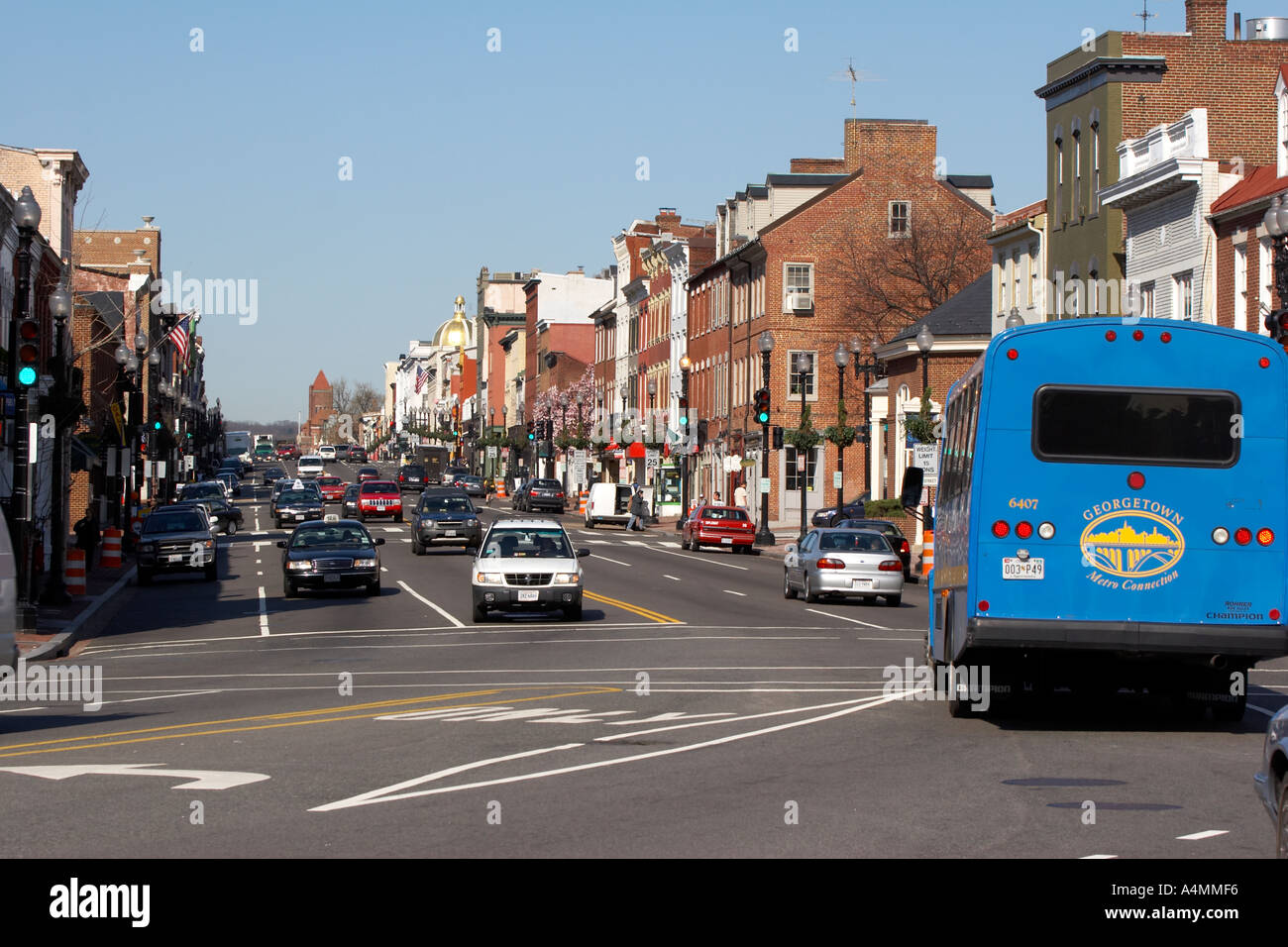 Washington dc georgetown stores hi-res stock photography and images - Alamy