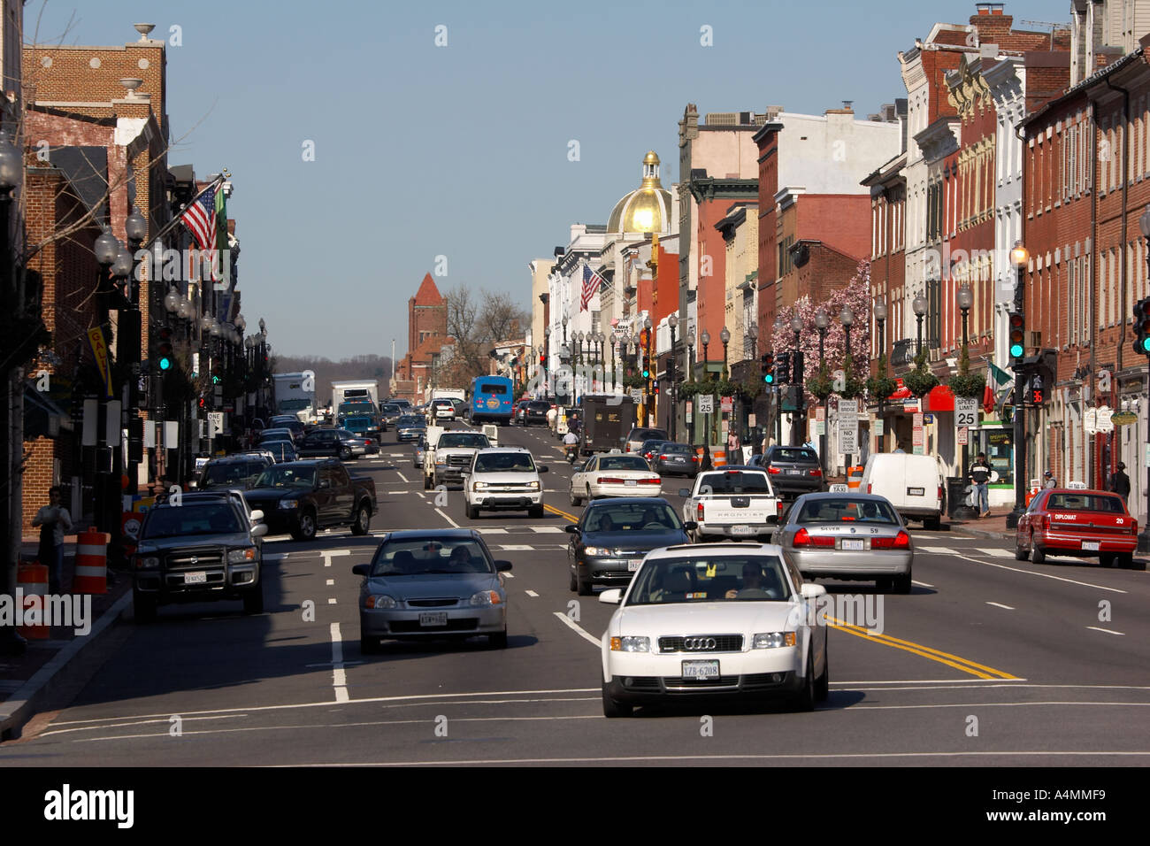 Washington dc georgetown stores hi-res stock photography and images - Alamy