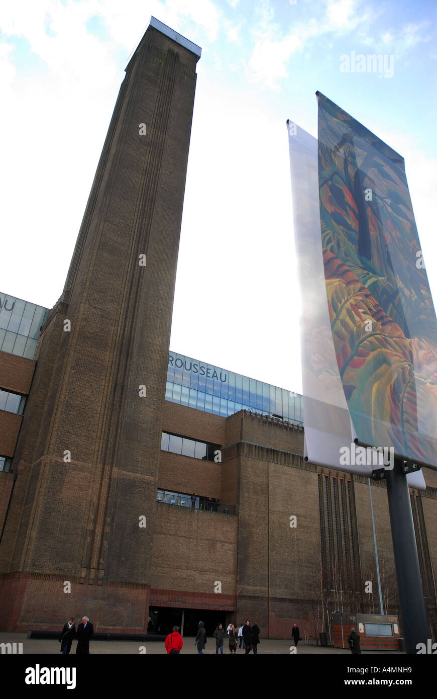 Tate Modern Entrance Stock Photo - Alamy