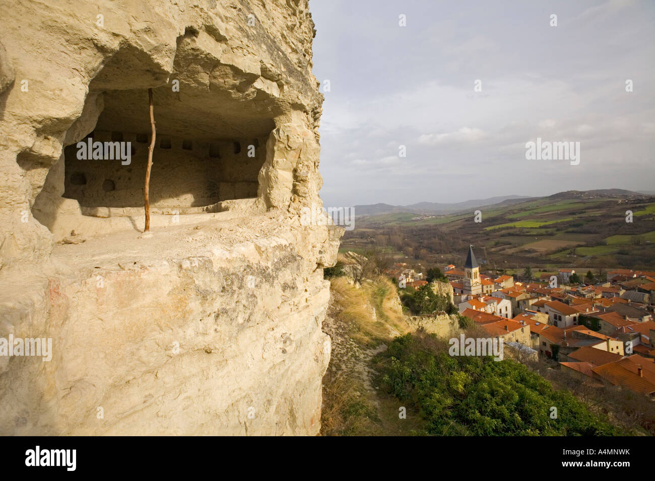 Village blanc traditionnel hi-res stock photography and images - Alamy