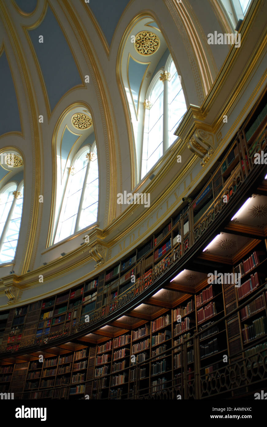 Reading room Library British Museum Stock Photo - Alamy