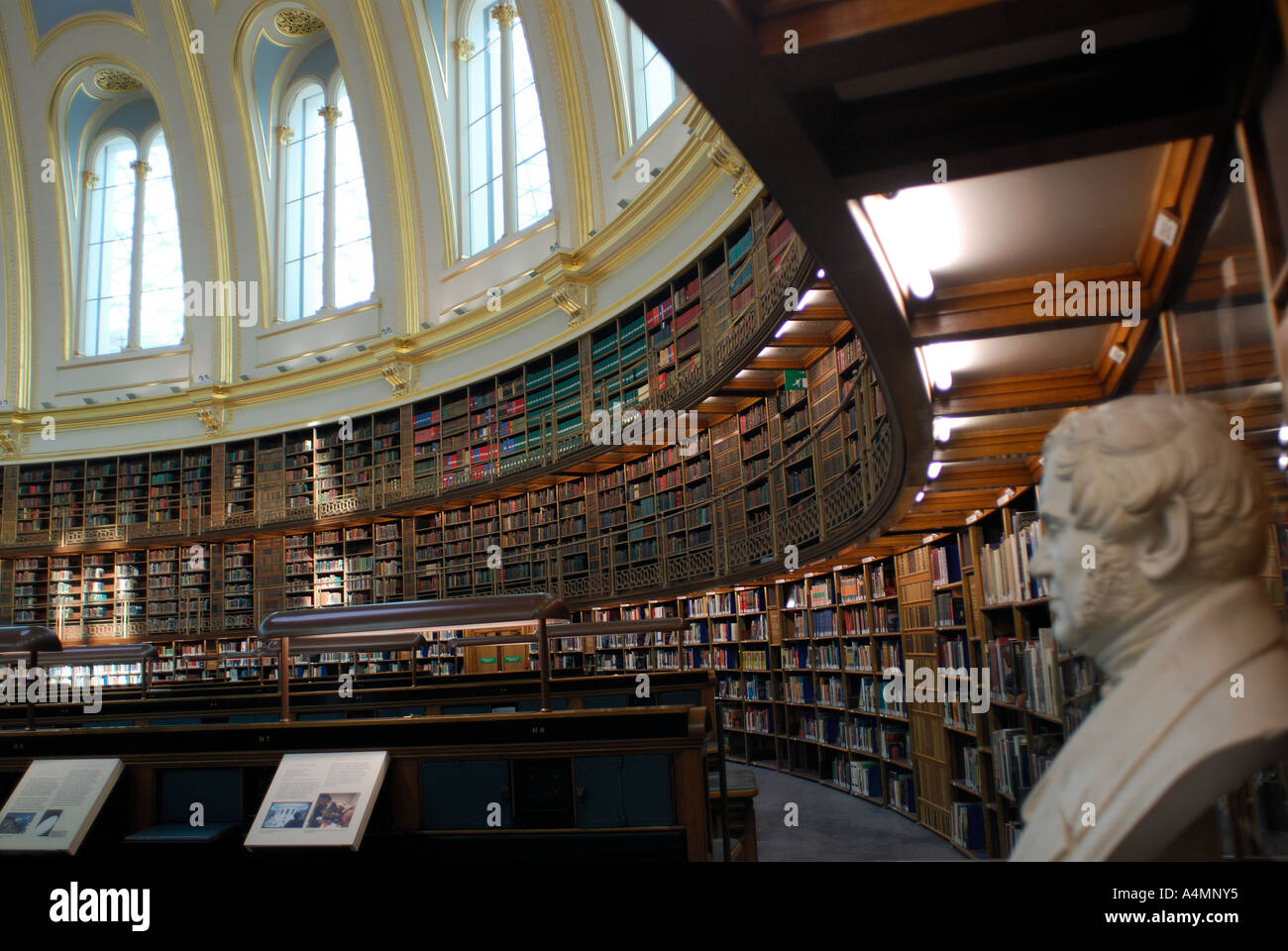 Reading room Library British Museum Stock Photo - Alamy