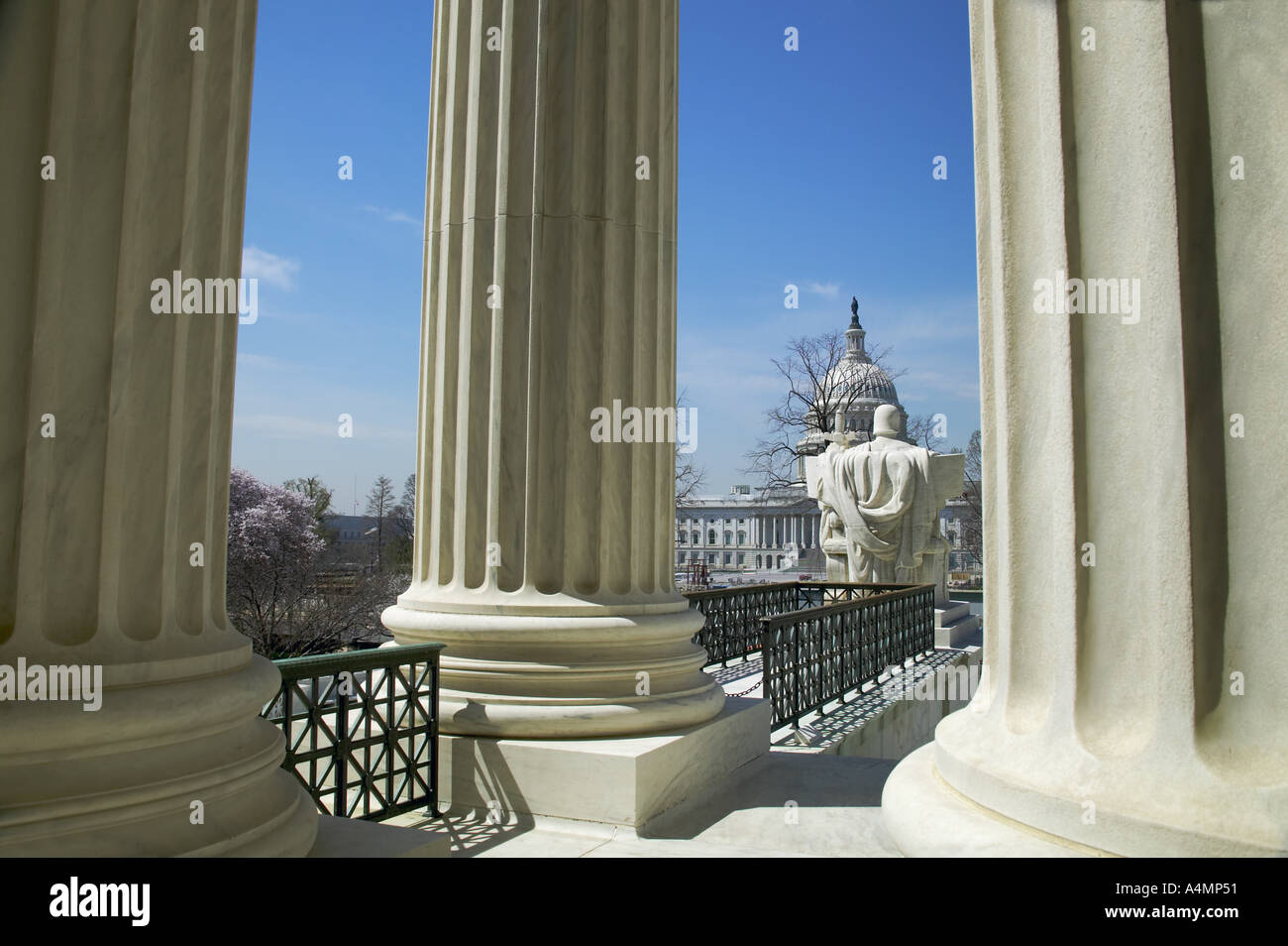 Statue justice us capitol building hi-res stock photography and images ...