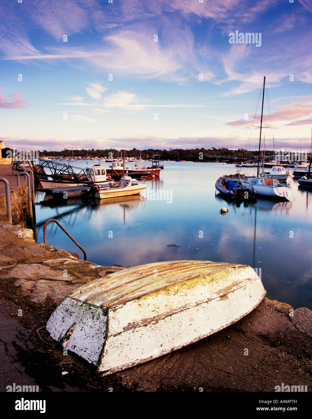 bembridge harbour Isle of Wight Stock Photo - Alamy