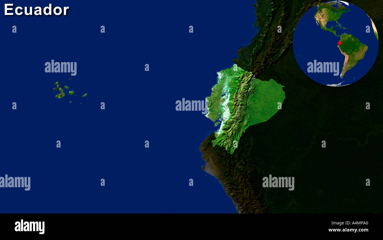 Maps of ecuador hi-res stock photography and images - Alamy