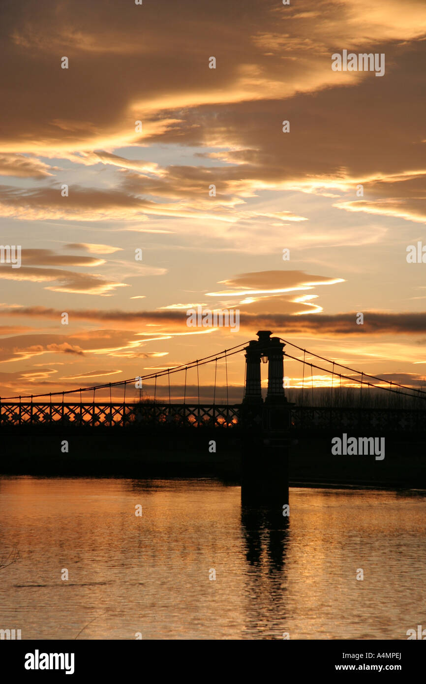 The Ferry Bridge, Stapenhill, Burton-on-Trent, Staffordshire, England ...