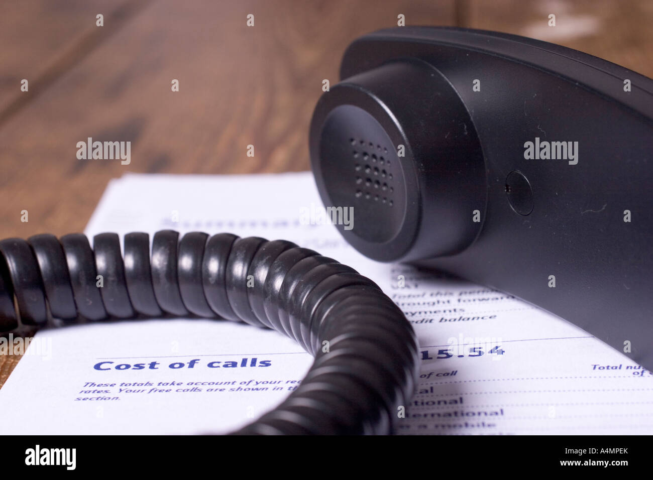 British telecom bill hi-res stock photography and images - Alamy