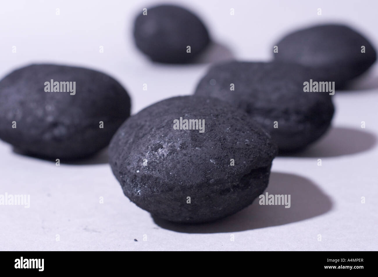 smokeless fuel Pieces of coal Stock Photo - Alamy