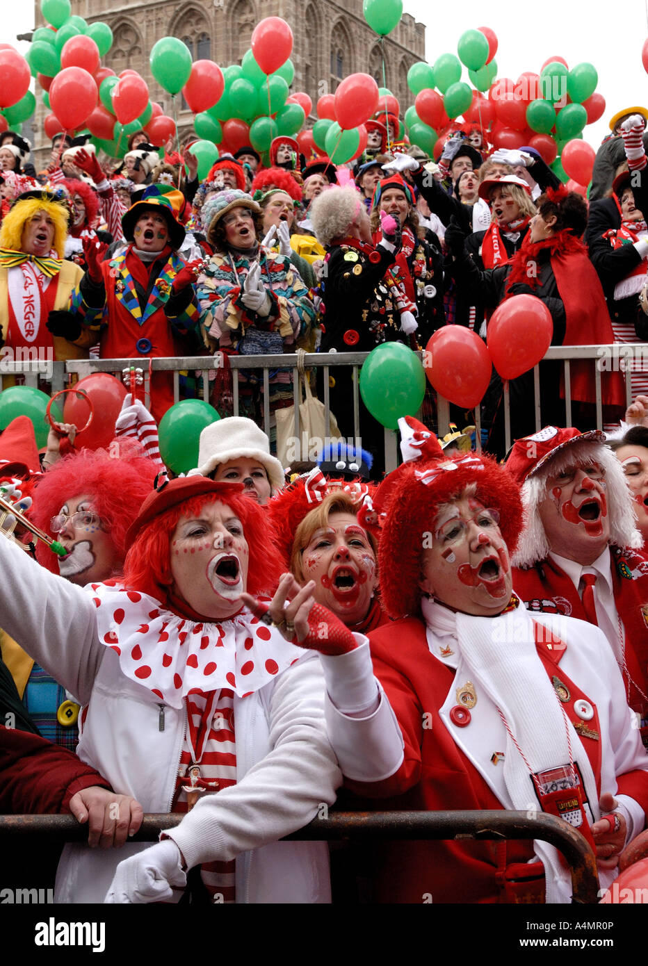 Germans celebrating carnival in Cologne Stock Photo - Alamy