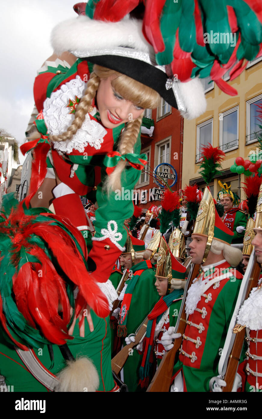 Carnival dancers performing in Cologne, Germany Stock Photo - Alamy