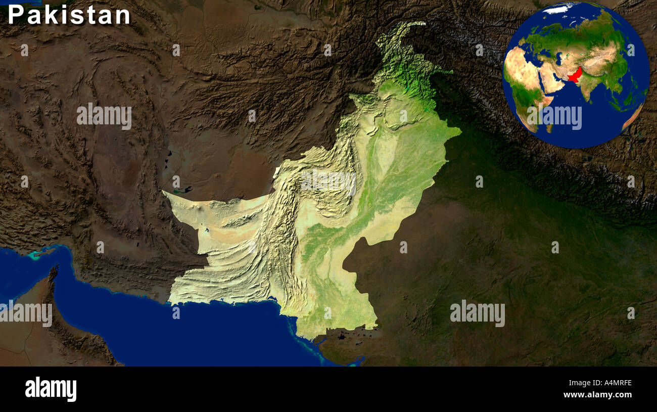 Pakistan Map High Resolution Stock Photography and Images - Alamy