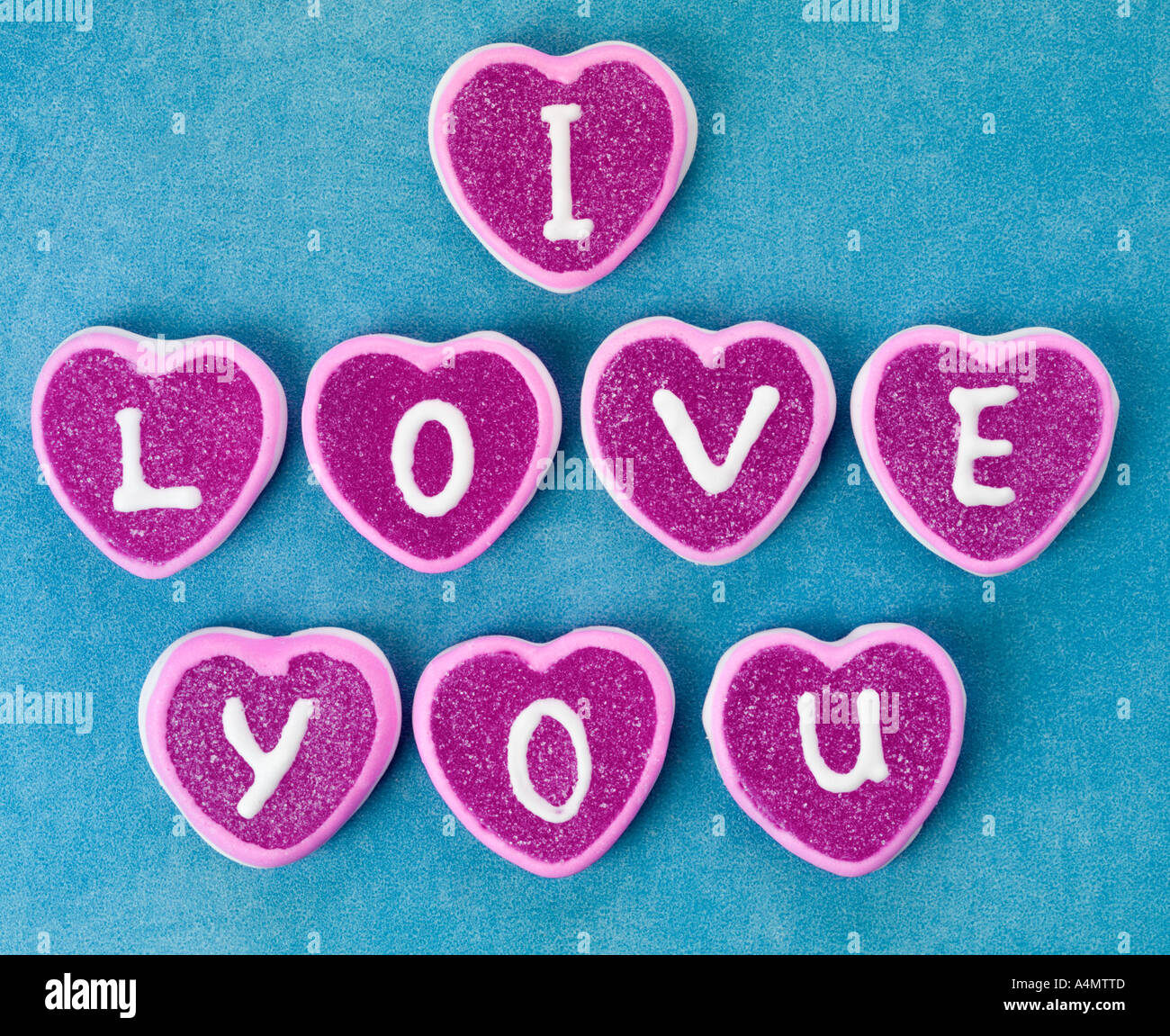 LOVE SWEETS / CANDY Stock Photo - Alamy