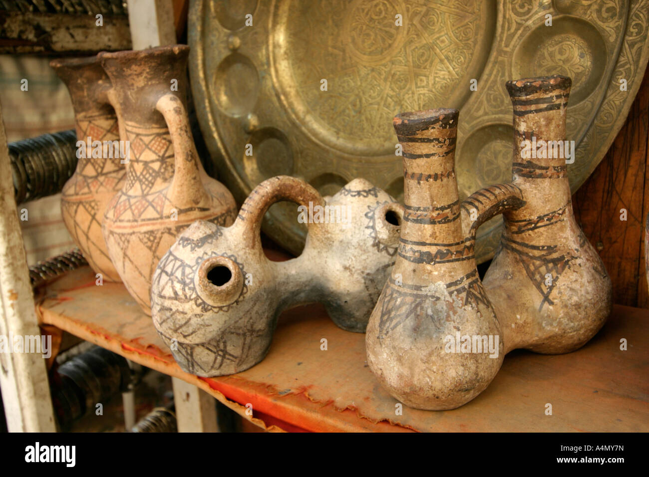 Moroccan traditional craftsmanship, Morocco Stock Photo - Alamy