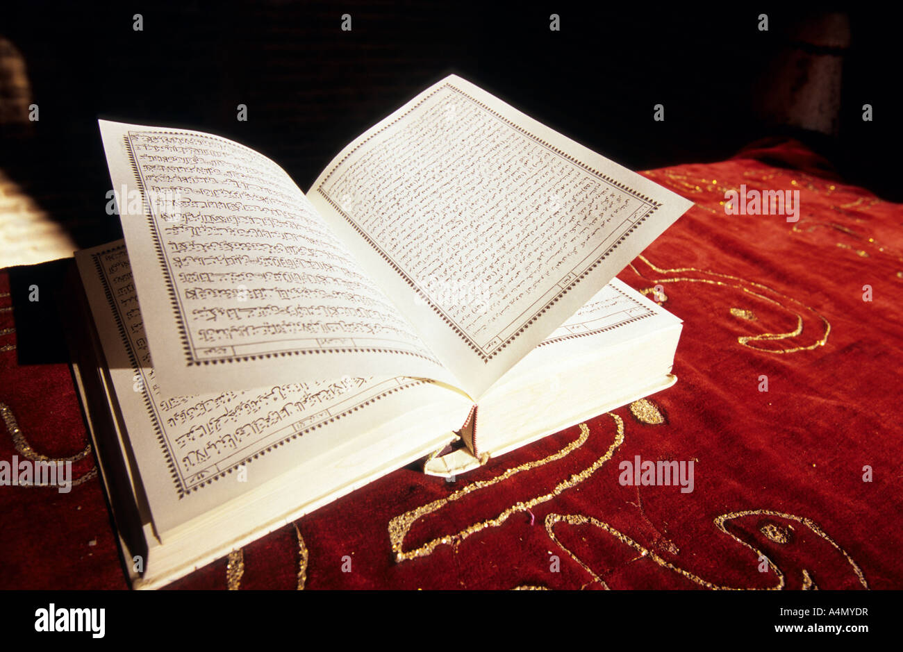 The Koran book Stock Photo - Alamy