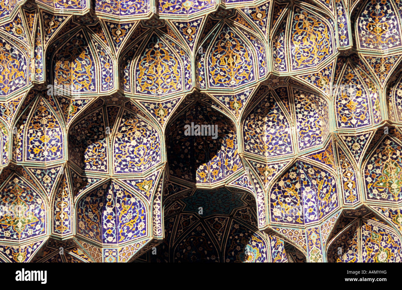 Muqarnas in the Jameh Mosque, Esfahan, Iran Stock Photo - Alamy