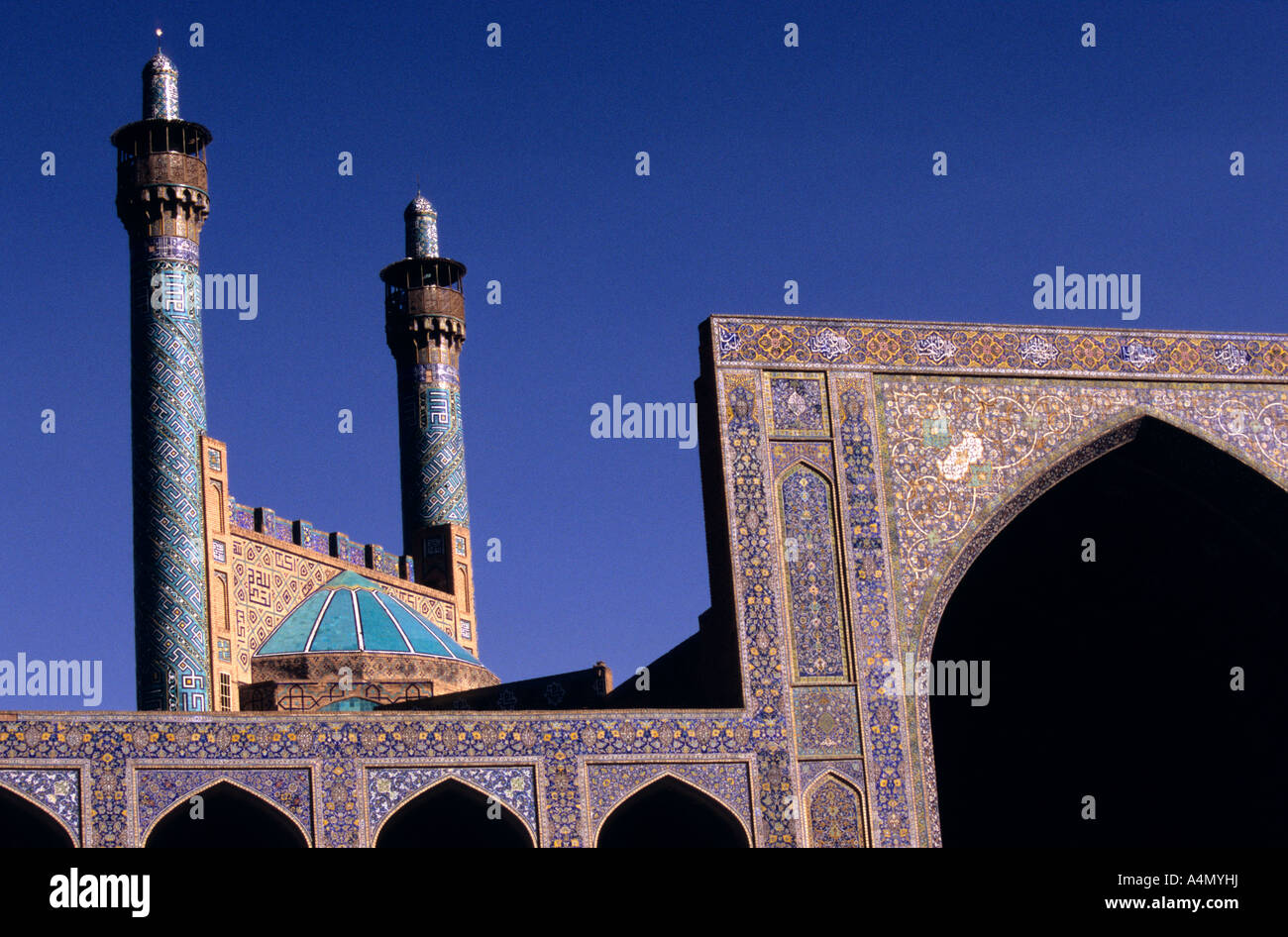 Imam mosque (also called Shah mosque) in Esfahan, Iran Stock Photo - Alamy