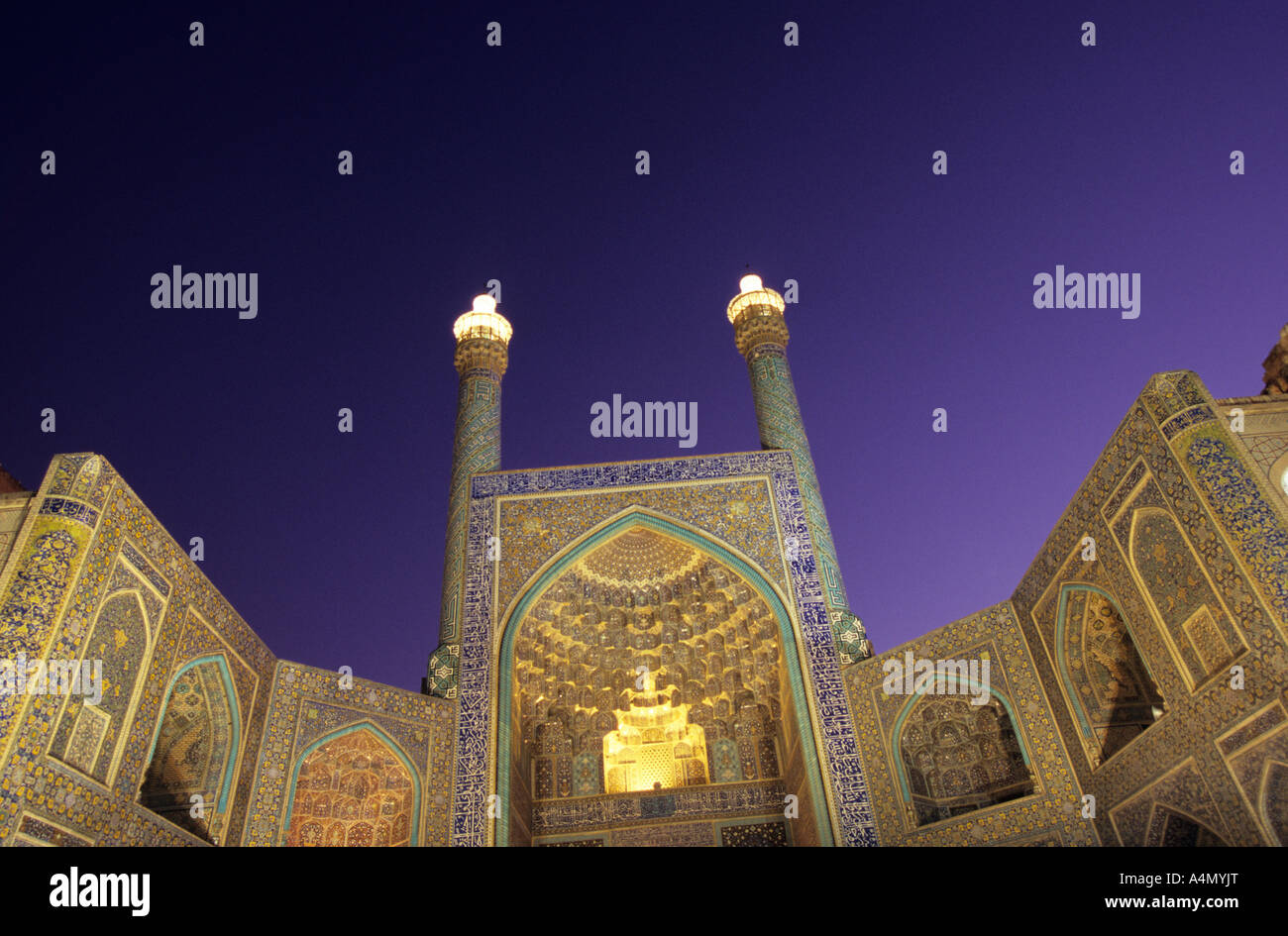 Imam mosque (also called Shah mosque) in Esfahan, Iran Stock Photo - Alamy