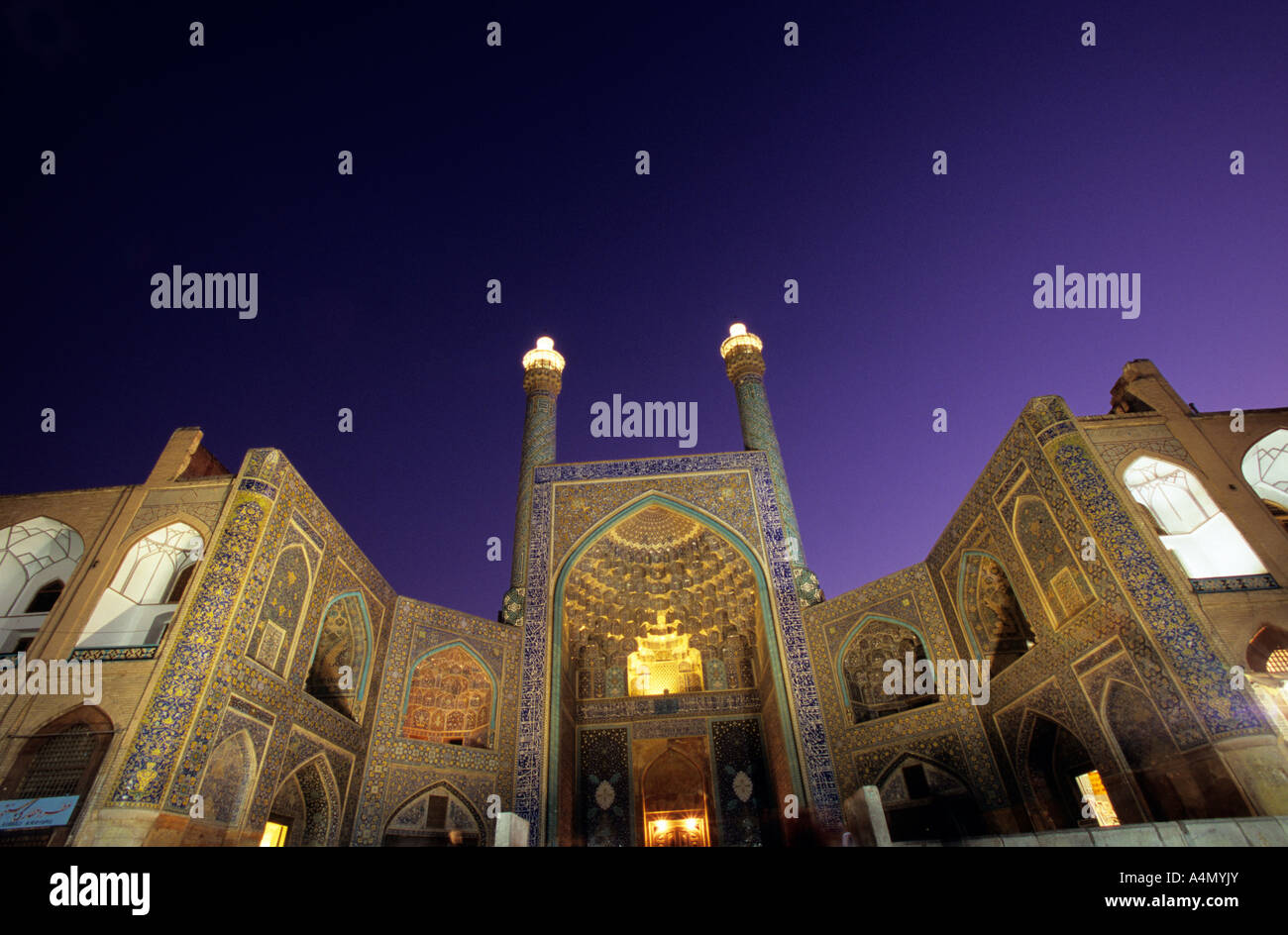 Imam mosque (also called Shah mosque) in Esfahan, Iran Stock Photo - Alamy