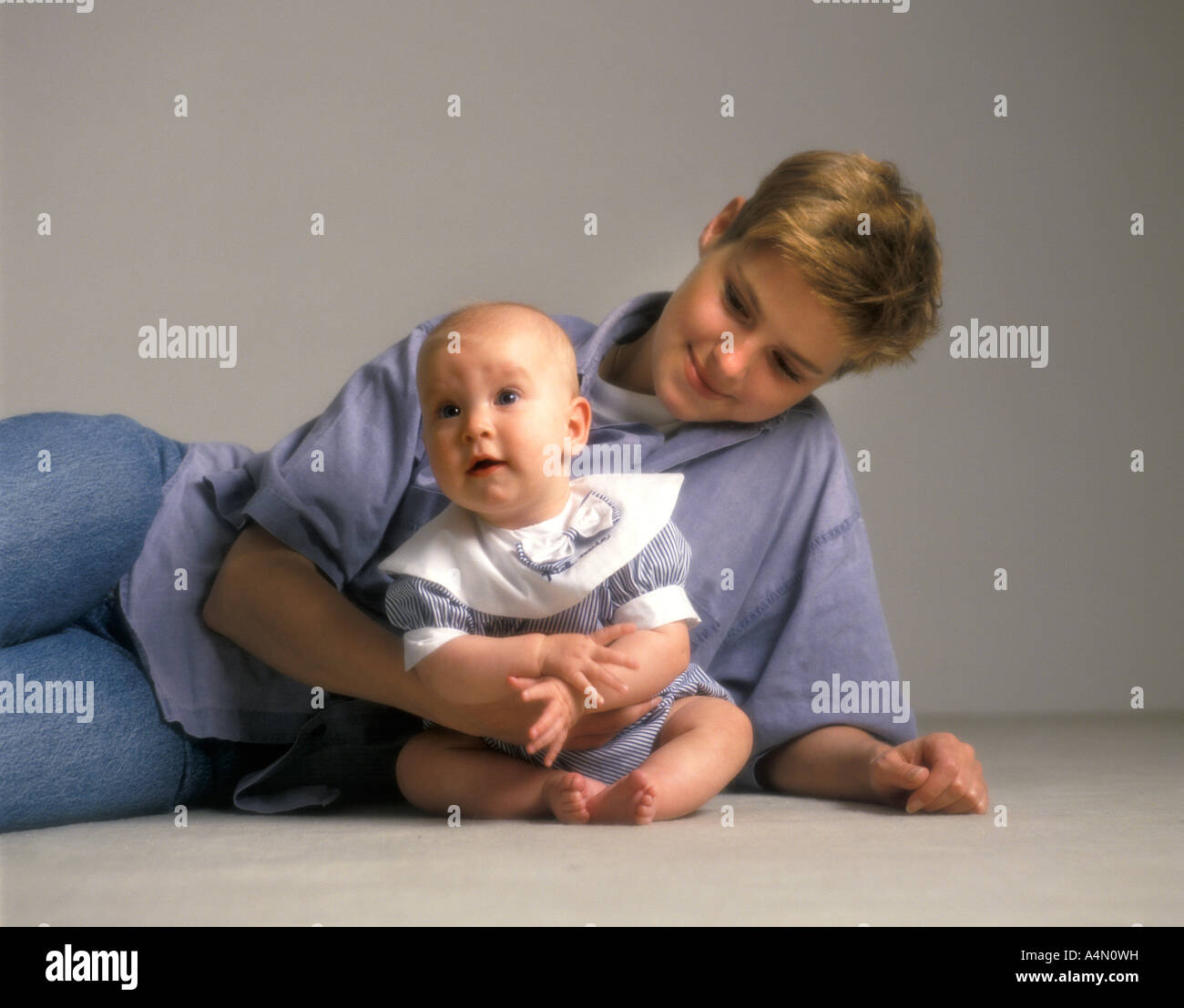 Mother and baby Stock Photo - Alamy